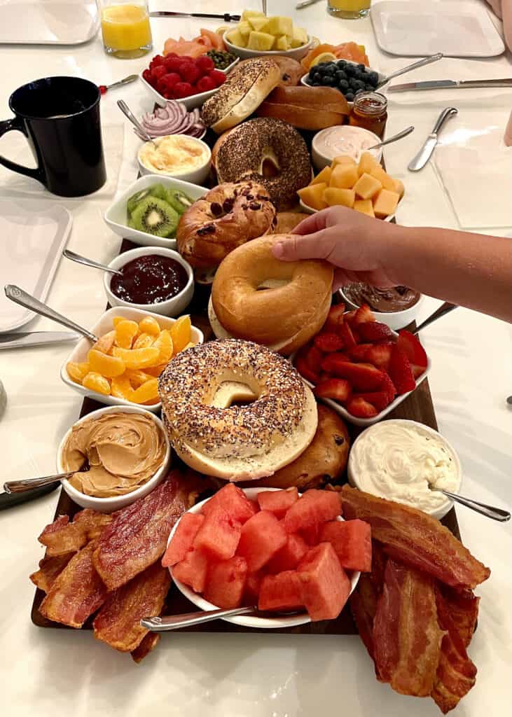 Bagel Board - The BakerMama