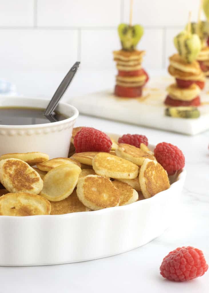 Family Favorite Mini Pancakes - The BakerMama