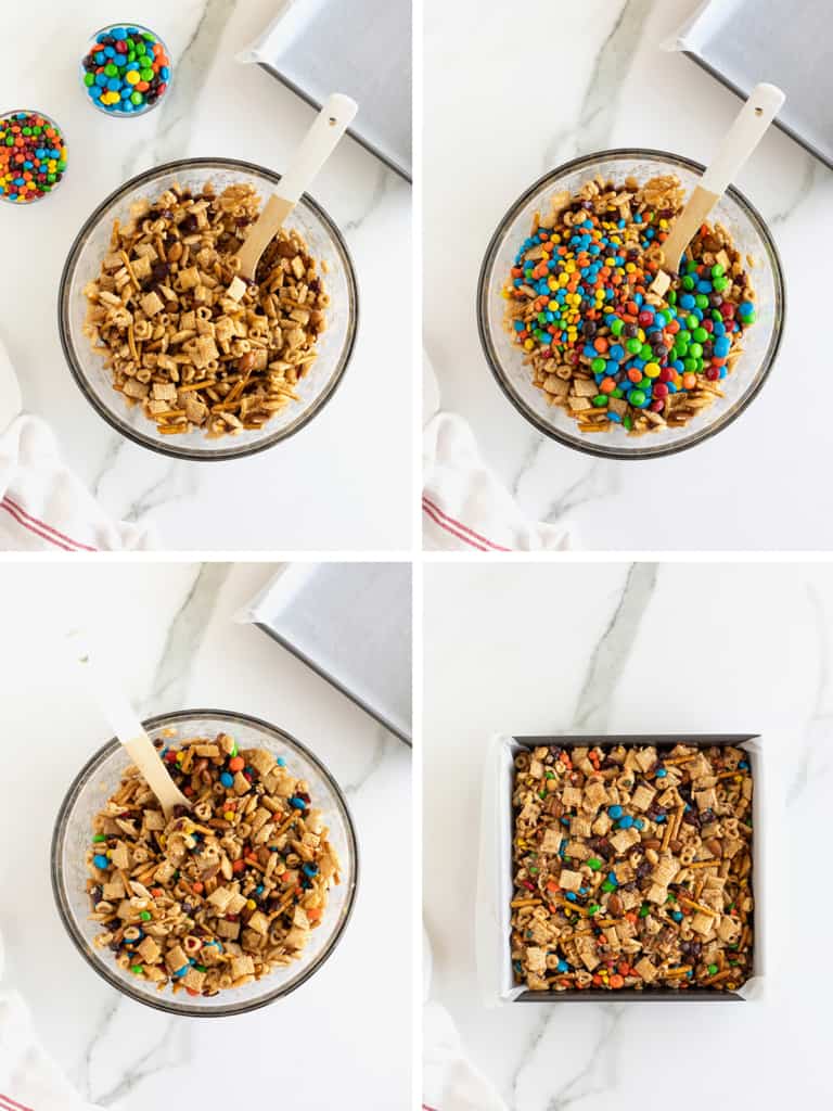 No-Bake Snack Mix Bars - The BakerMama