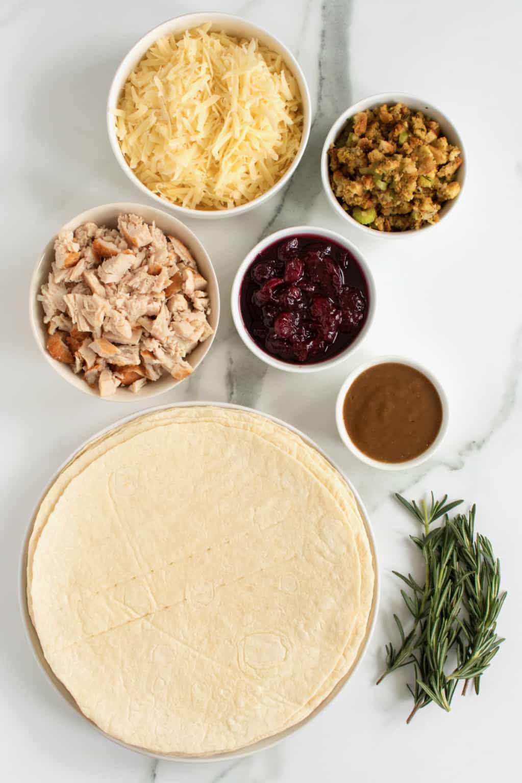 Thanksgiving Leftovers Sheet Pan Quesadilla - The BakerMama
