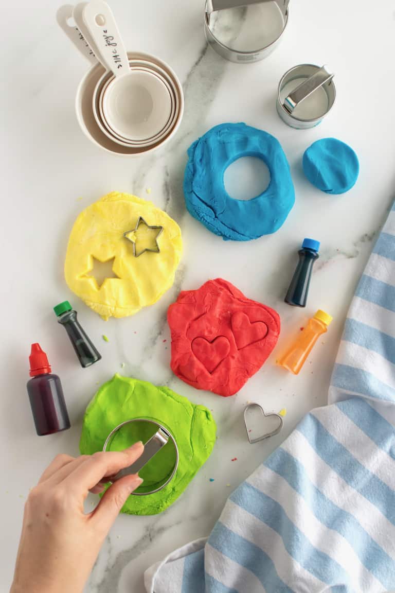 Edible Play Dough - The BakerMama