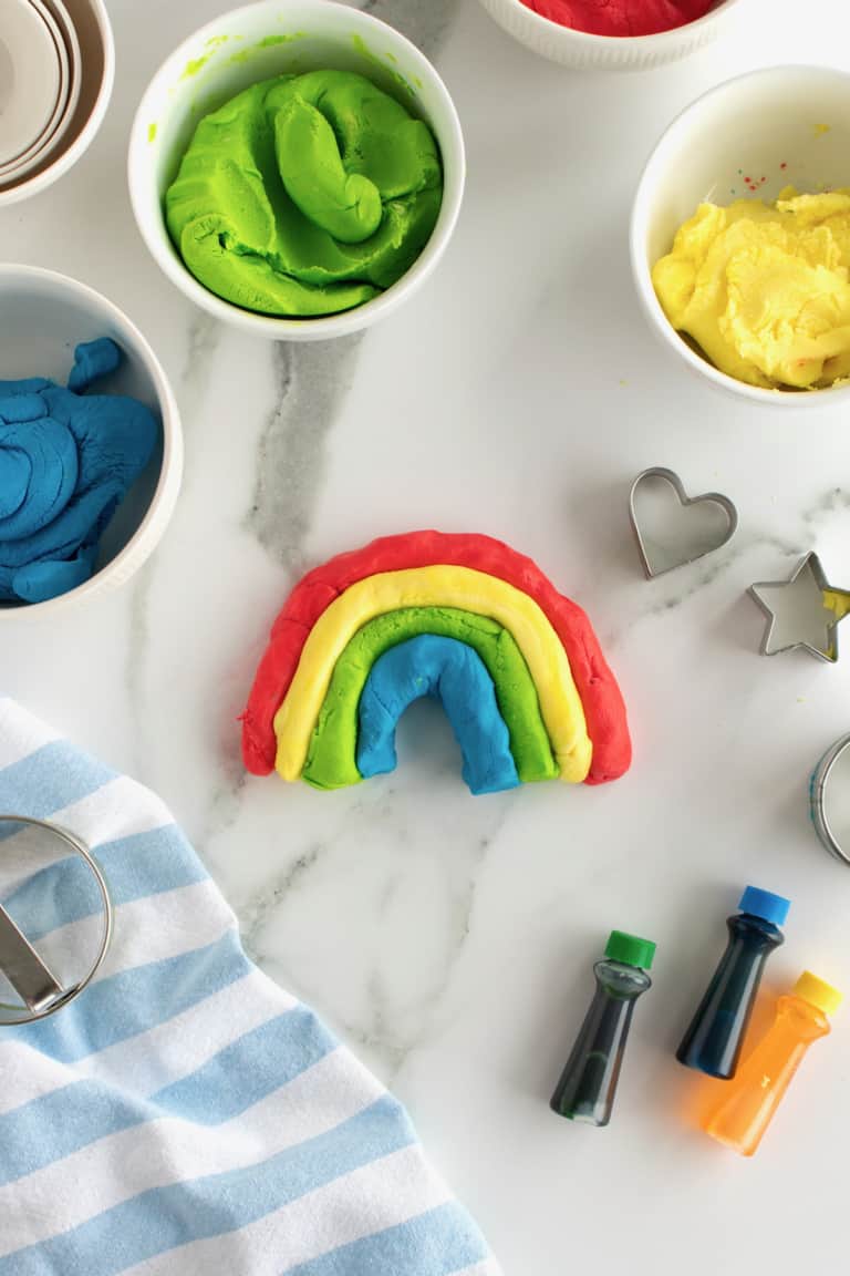 Edible Play Dough - The BakerMama