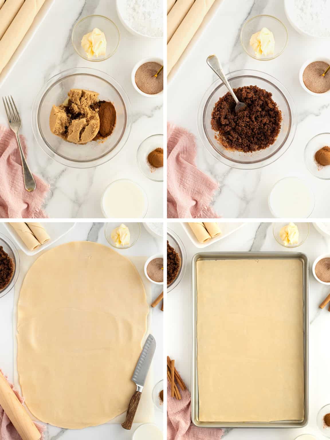 Cinnamon Brown Sugar Sheet Pan Pop Tart - The BakerMama