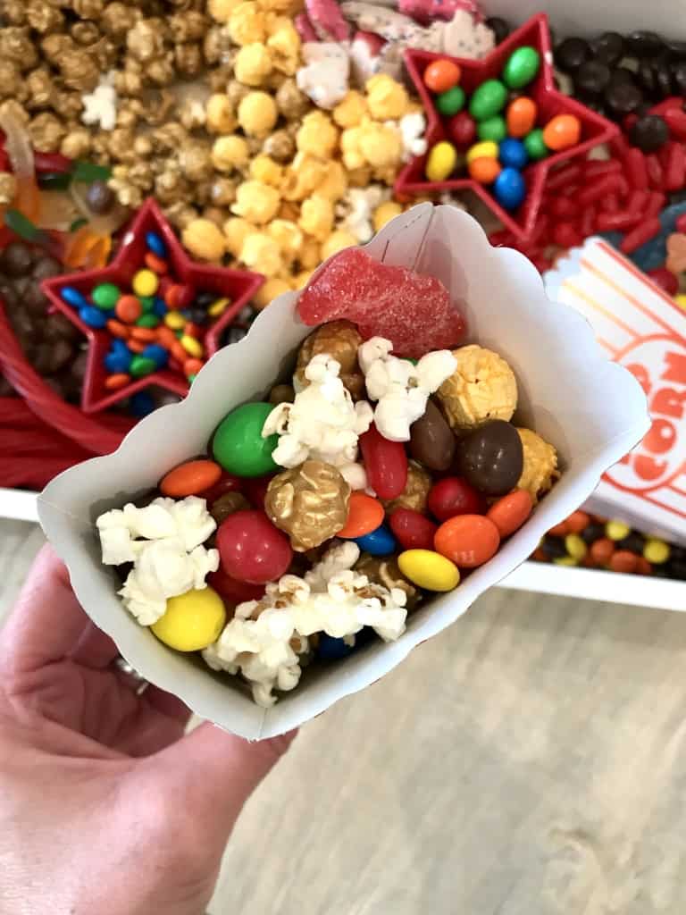Movie Night Popcorn Board - The BakerMama