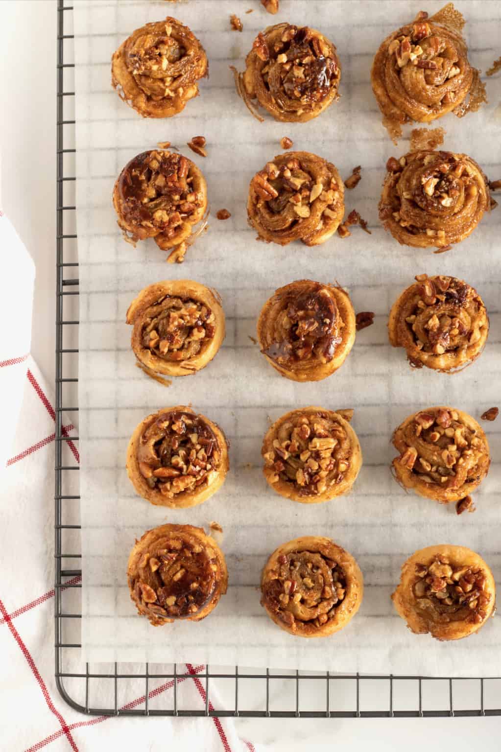 Sticky Bun Bites - The BakerMama