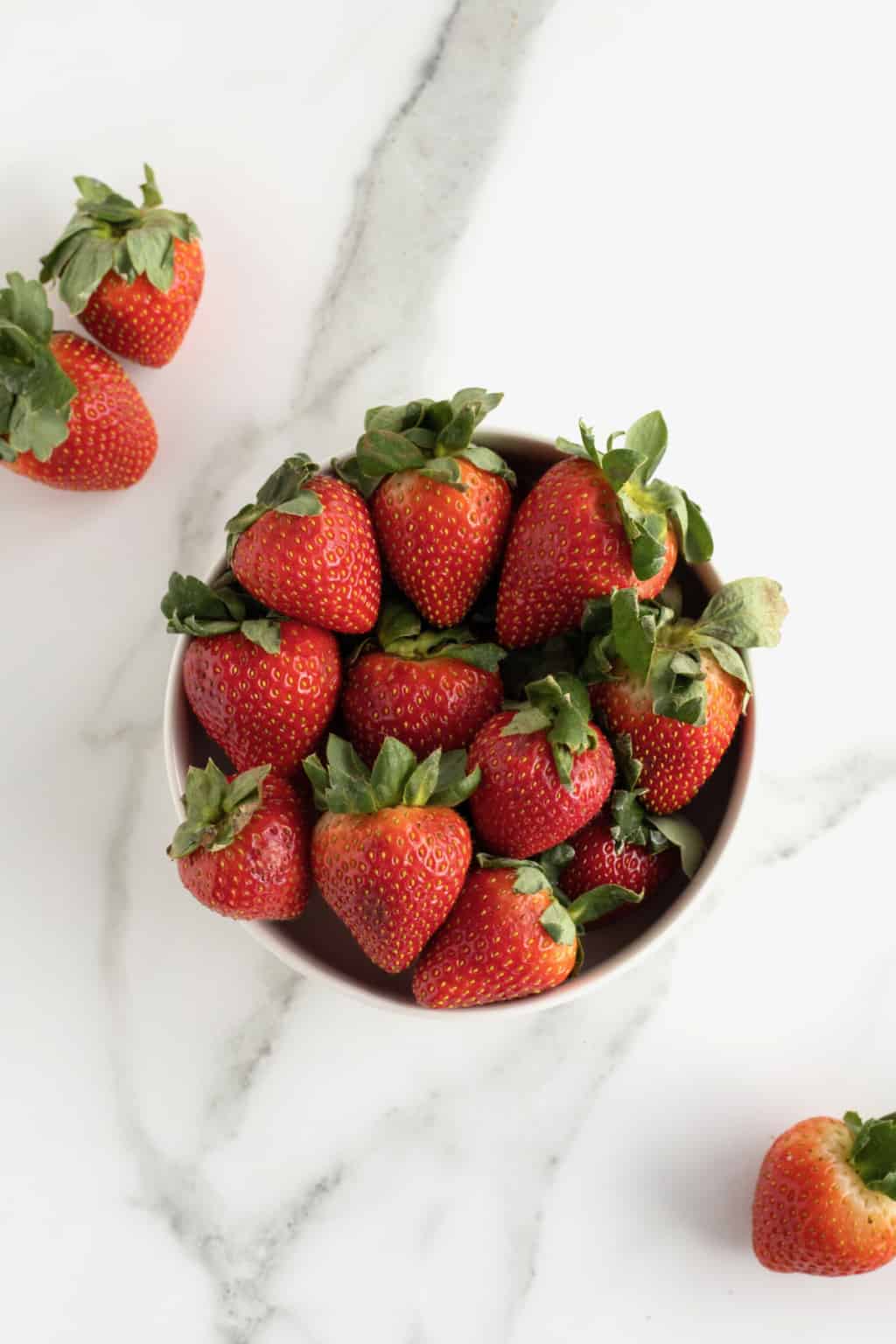 How to Make Heart Shaped Strawberries - The BakerMama