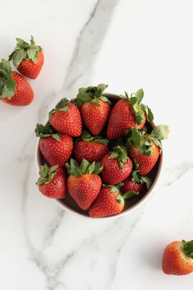 How to Make Heart Shaped Strawberries - The BakerMama