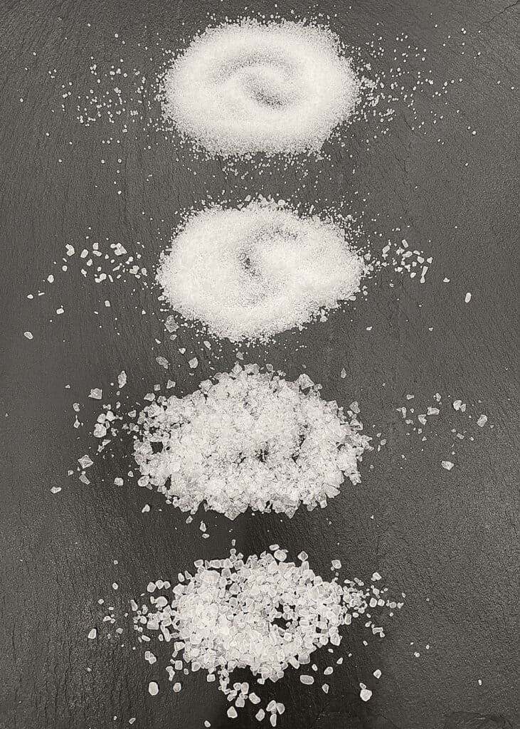 Kosher Salt, Sea Salt and Table Salt - The BakerMama