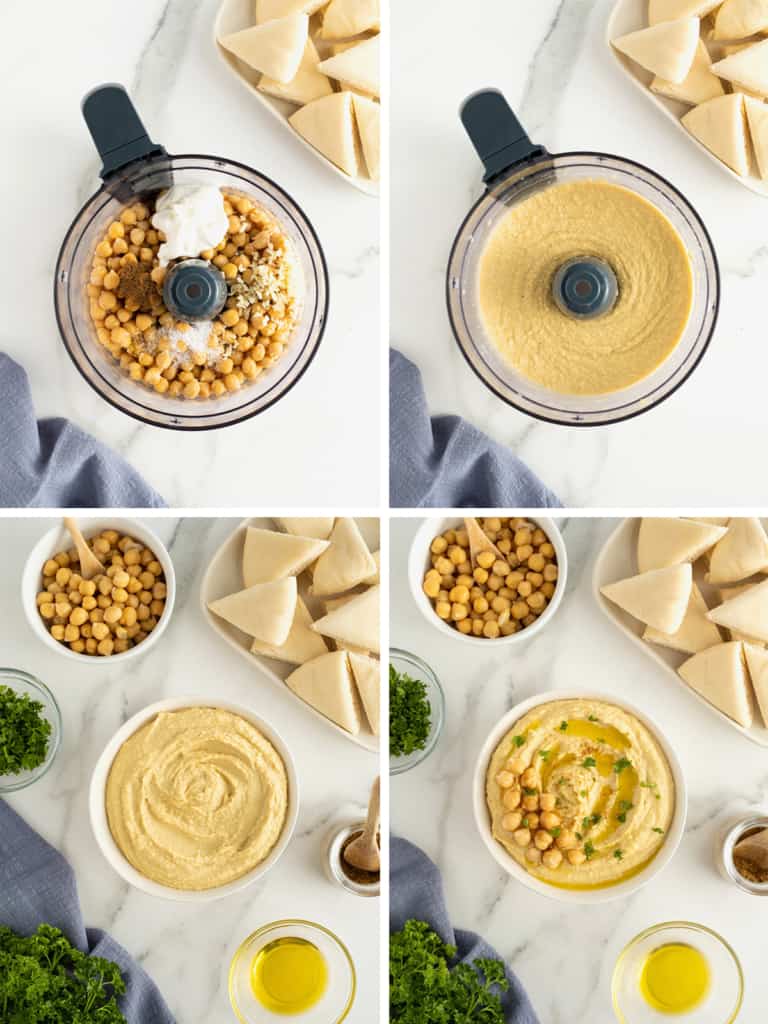 Homemade Classic Hummus - The BakerMama