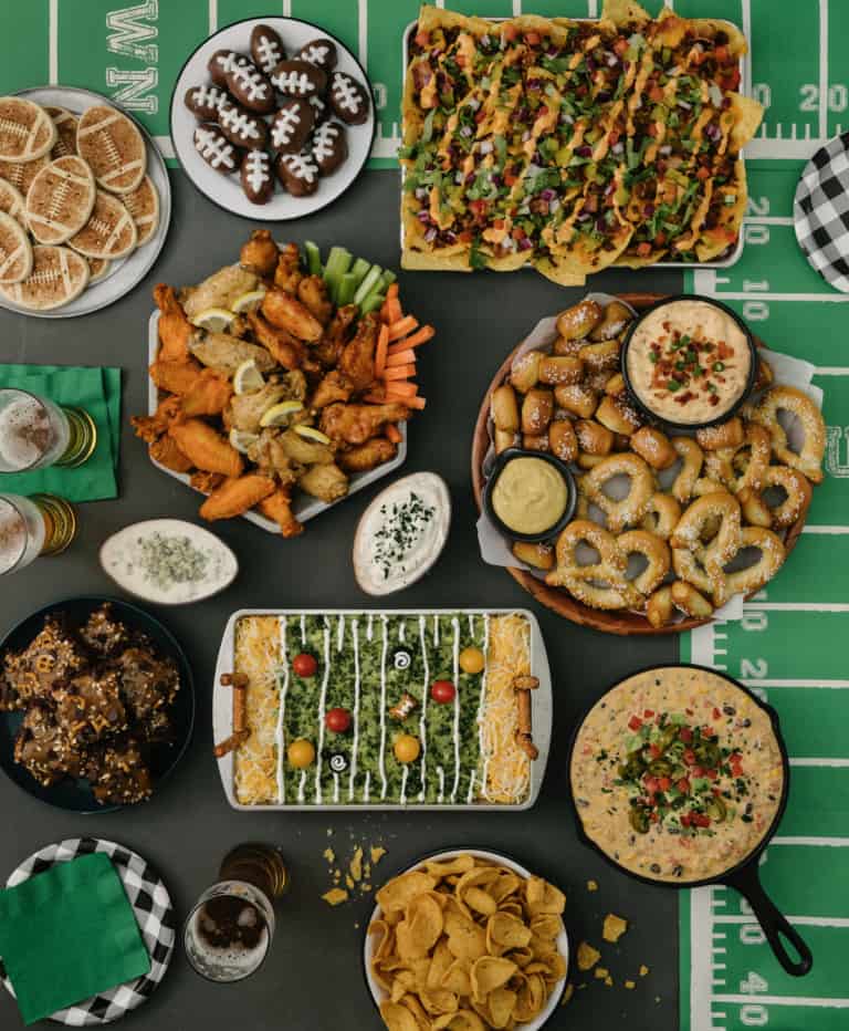 Game Day Boards and Snack Trays - The BakerMama