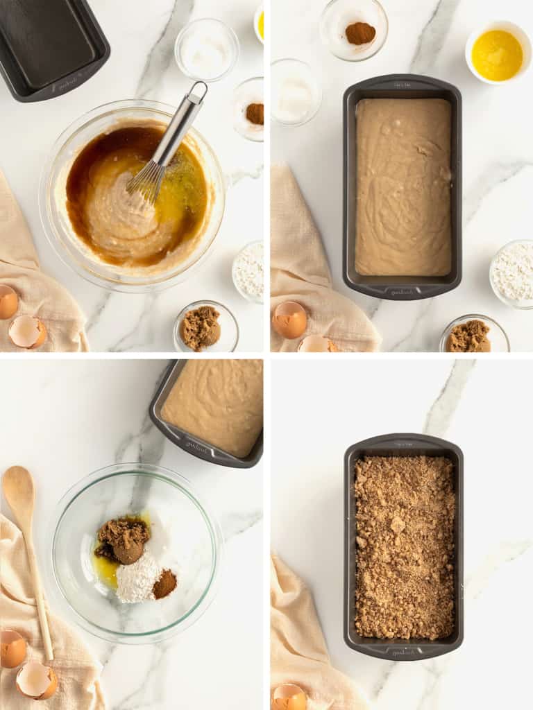 Maple Cinnamon Streusel Bread - The BakerMama