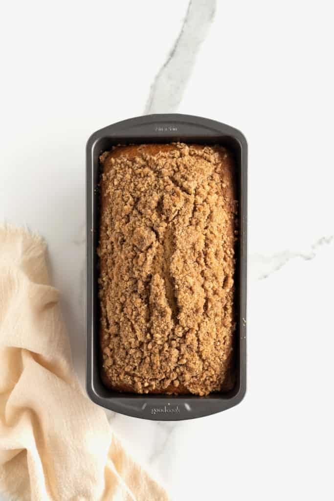 Maple Cinnamon Streusel Bread - The BakerMama
