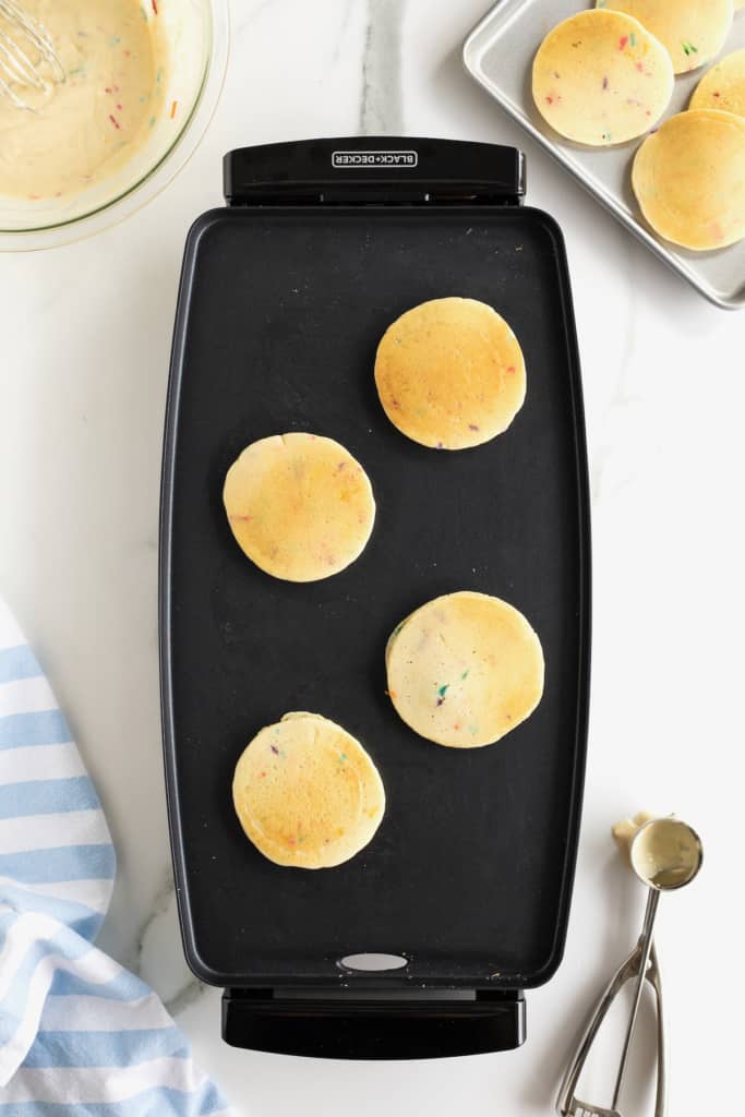 Confetti Pancakes - The BakerMama