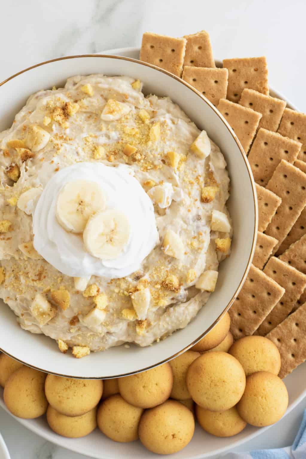 Banana Pudding Dip - The BakerMama