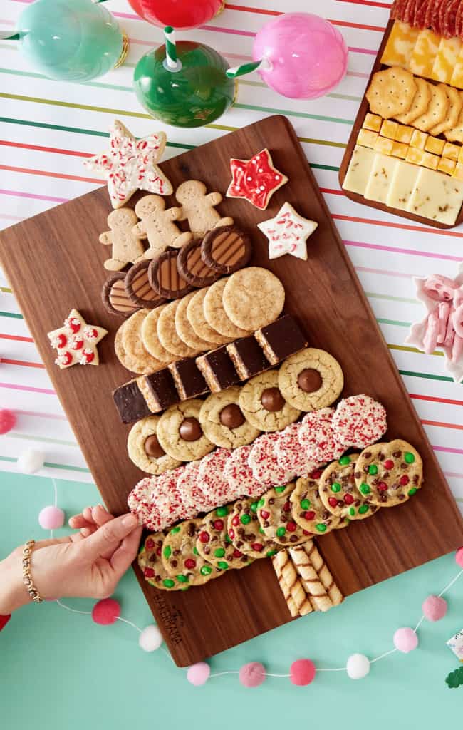 Christmas Tree Cookie Board - The BakerMama