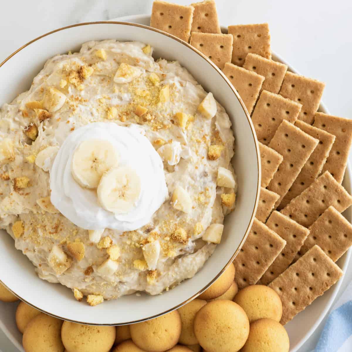 Banana Pudding Dip - The BakerMama