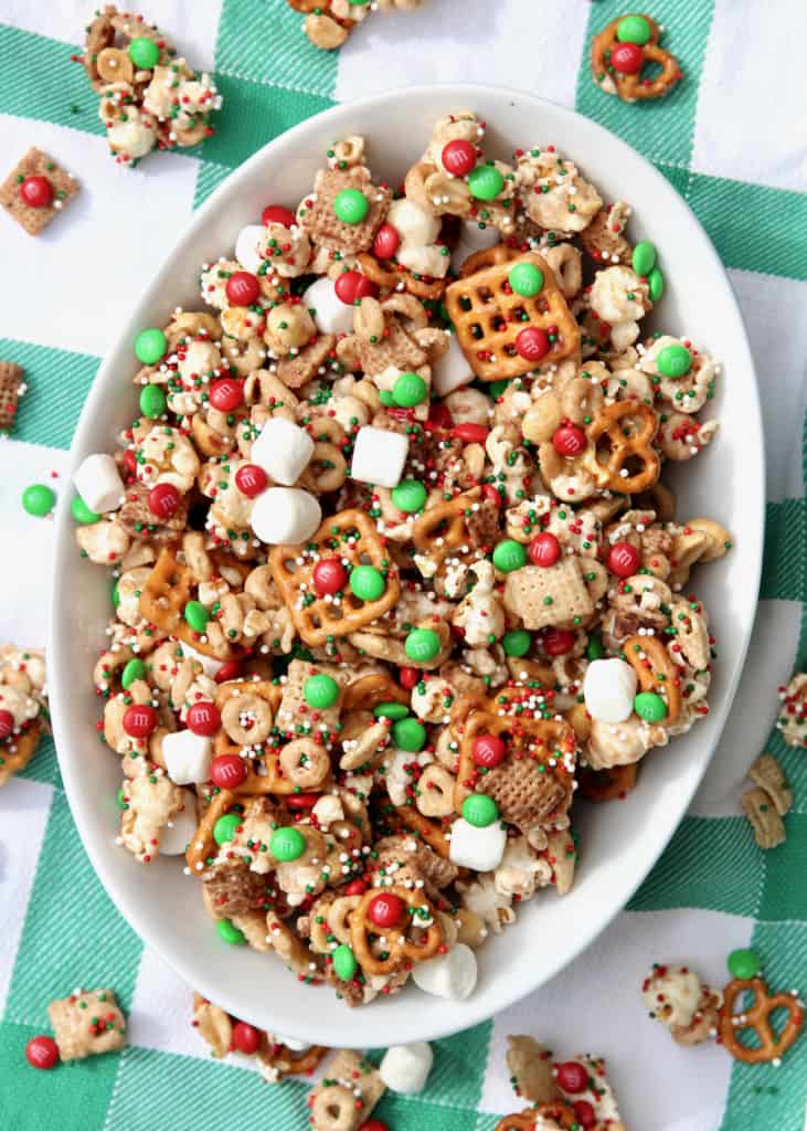 Holiday Party Snack Mix - The BakerMama