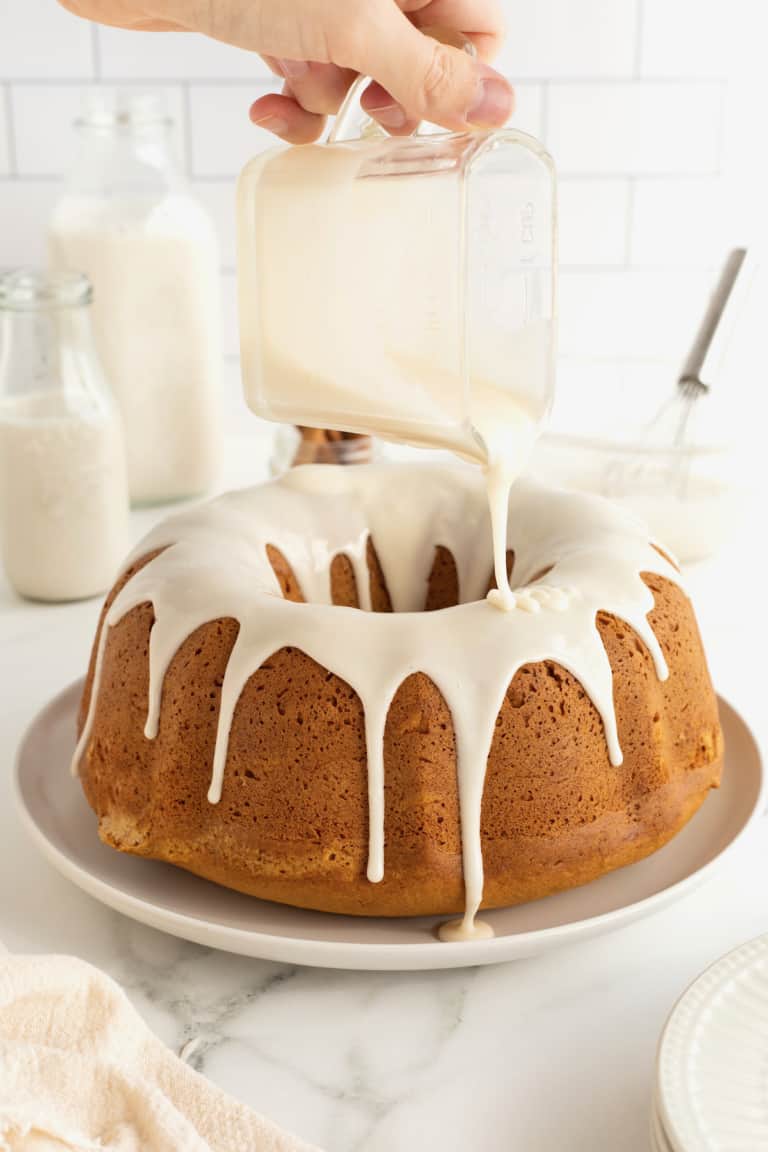 Pumpkin Pound Cake - The BakerMama