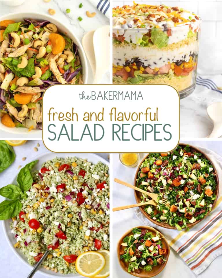 Fresh and Flavorful Salad Recipes - The BakerMama