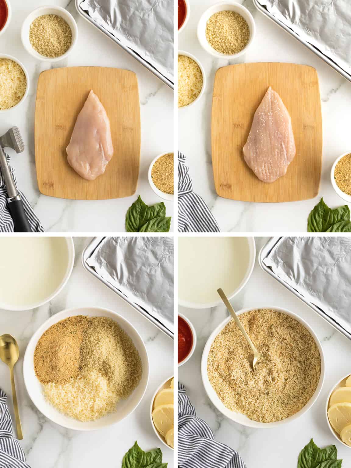 Homemade Chicken Parmesan - The BakerMama