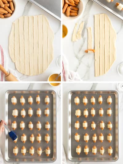 Pigs in a Blanket - The BakerMama