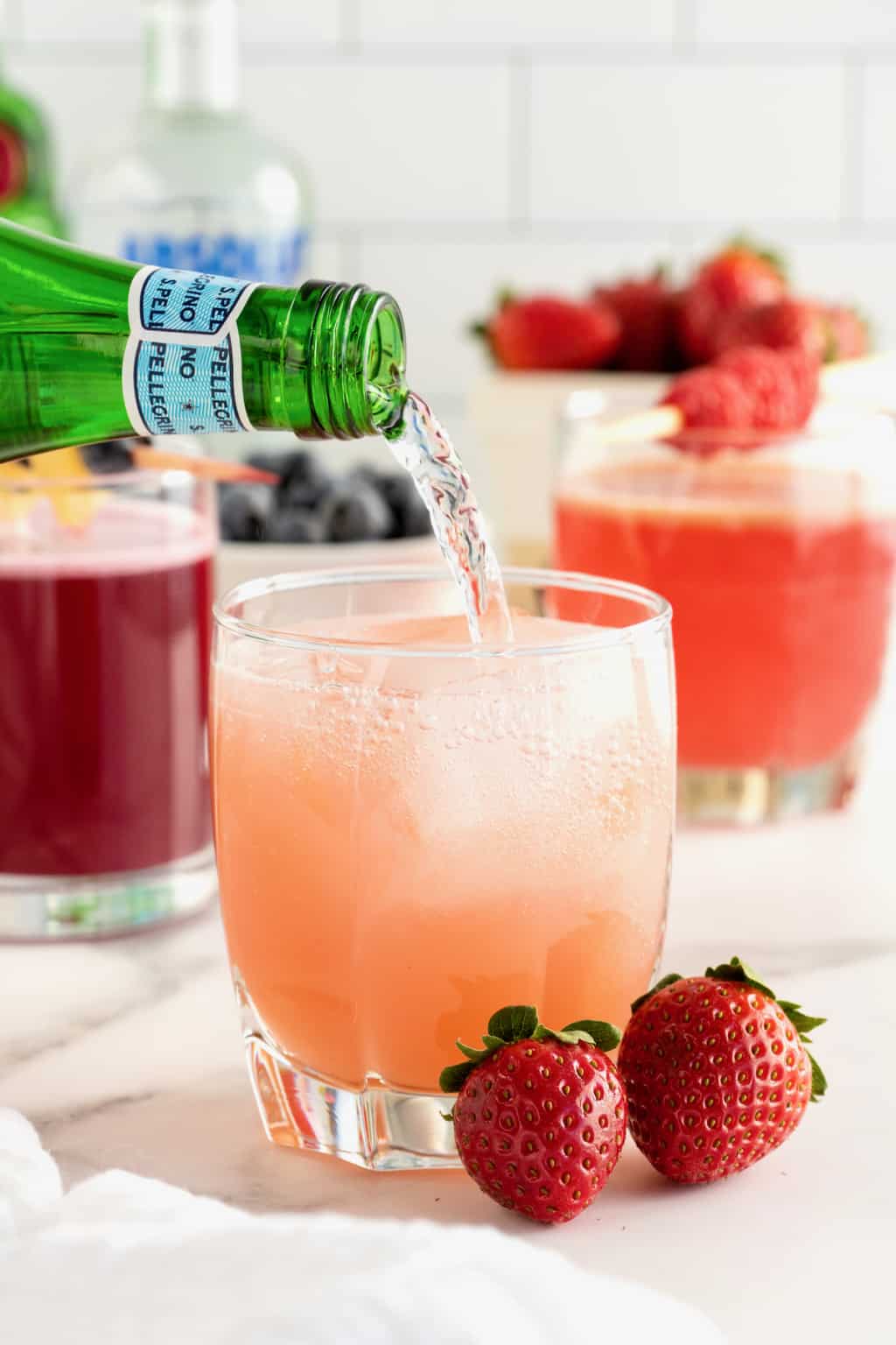 4-Ingredient Jam Cocktails - The BakerMama