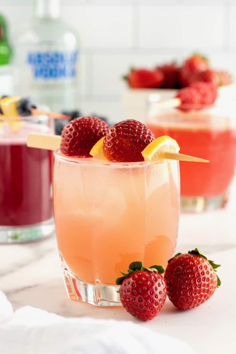 4-Ingredient Jam Cocktails - The BakerMama