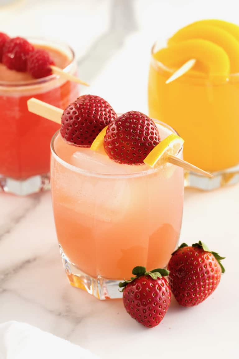 4-Ingredient Jam Cocktails - The BakerMama