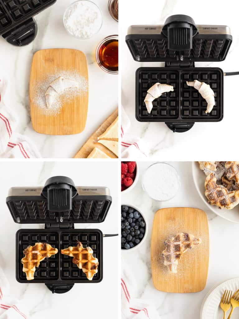 Nutella Croffles - The BakerMama