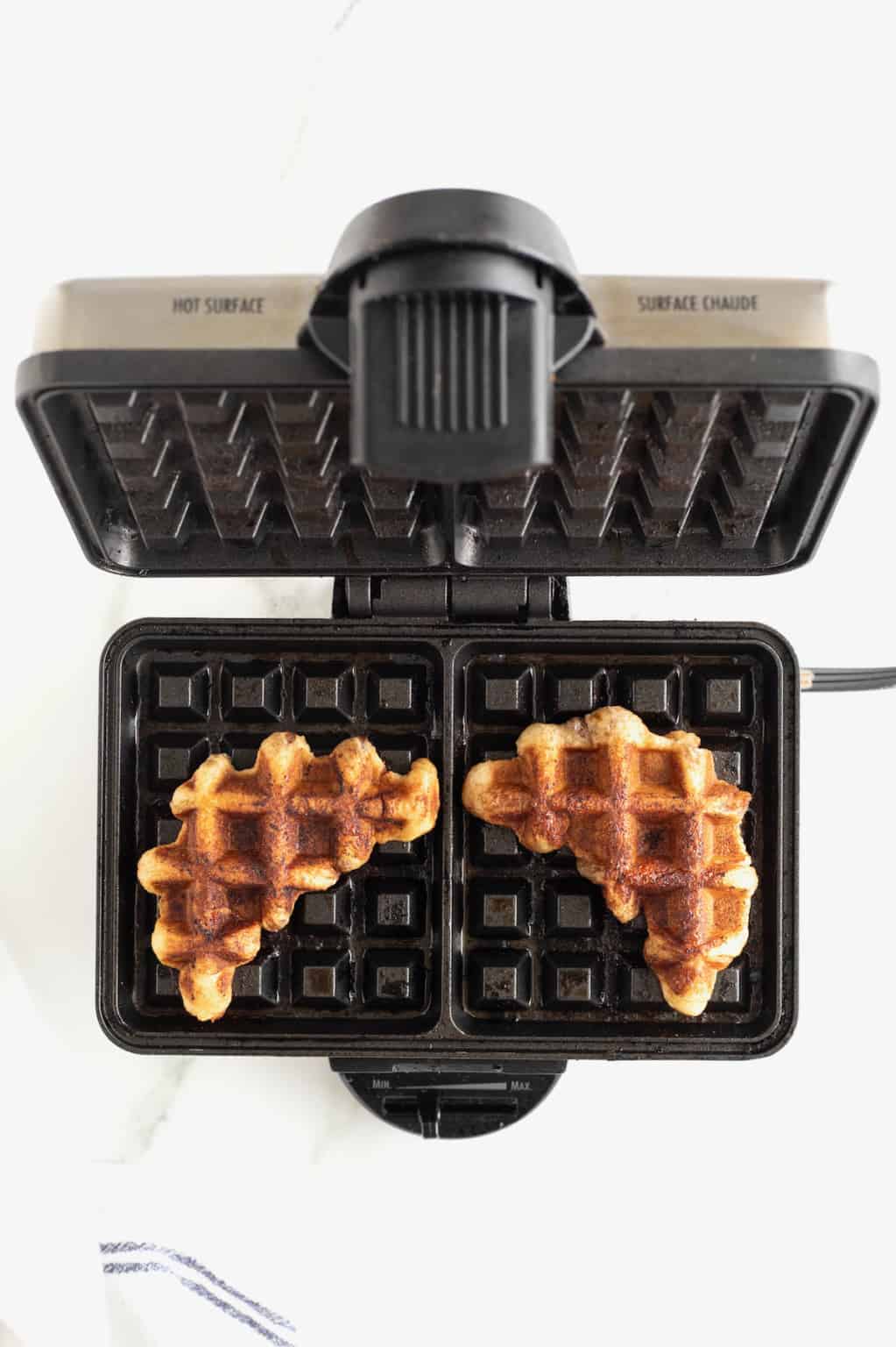 Cinnamon Sugar Croffles - The BakerMama