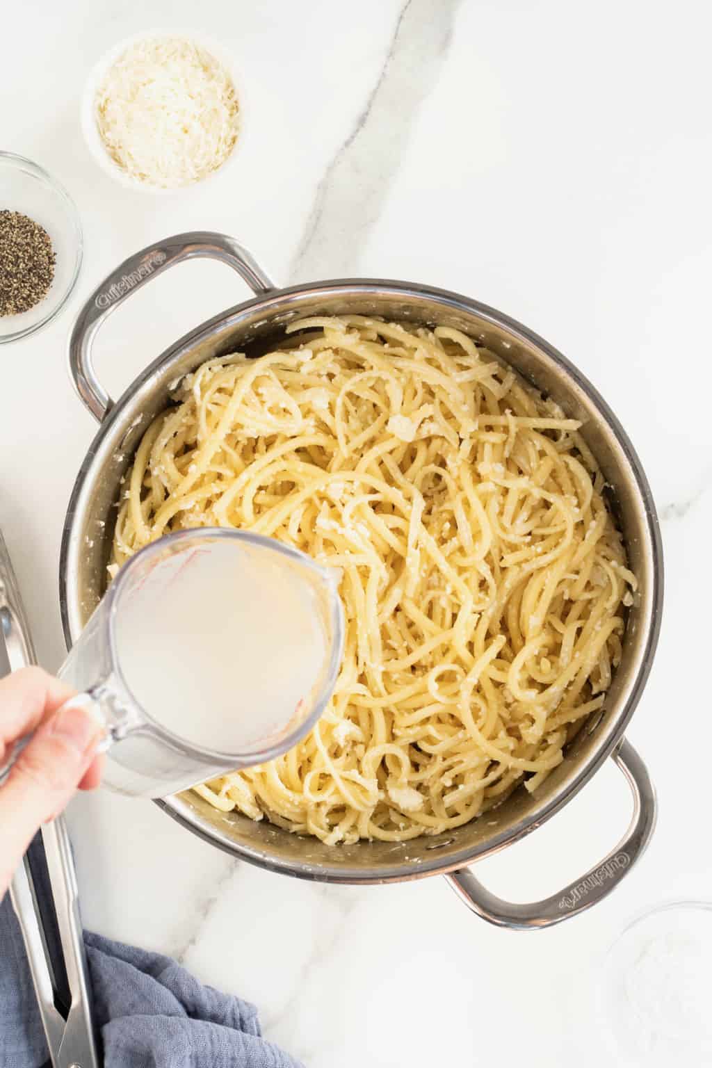 Quick and Easy Cacio e Pepe - The BakerMama