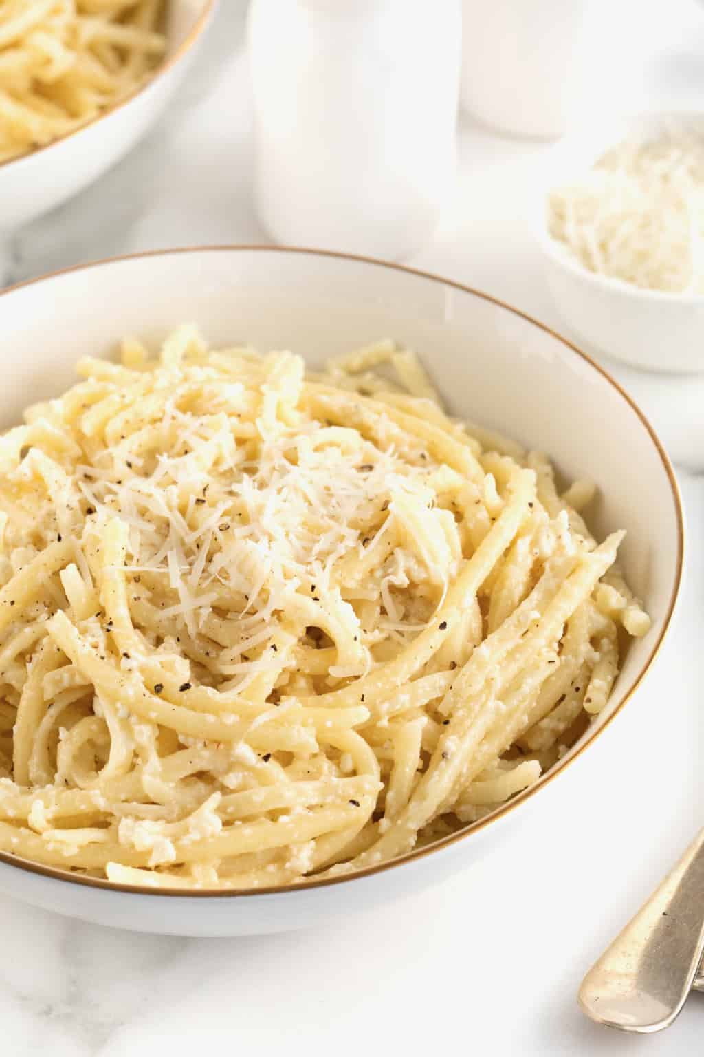 Quick and Easy Cacio e Pepe - The BakerMama