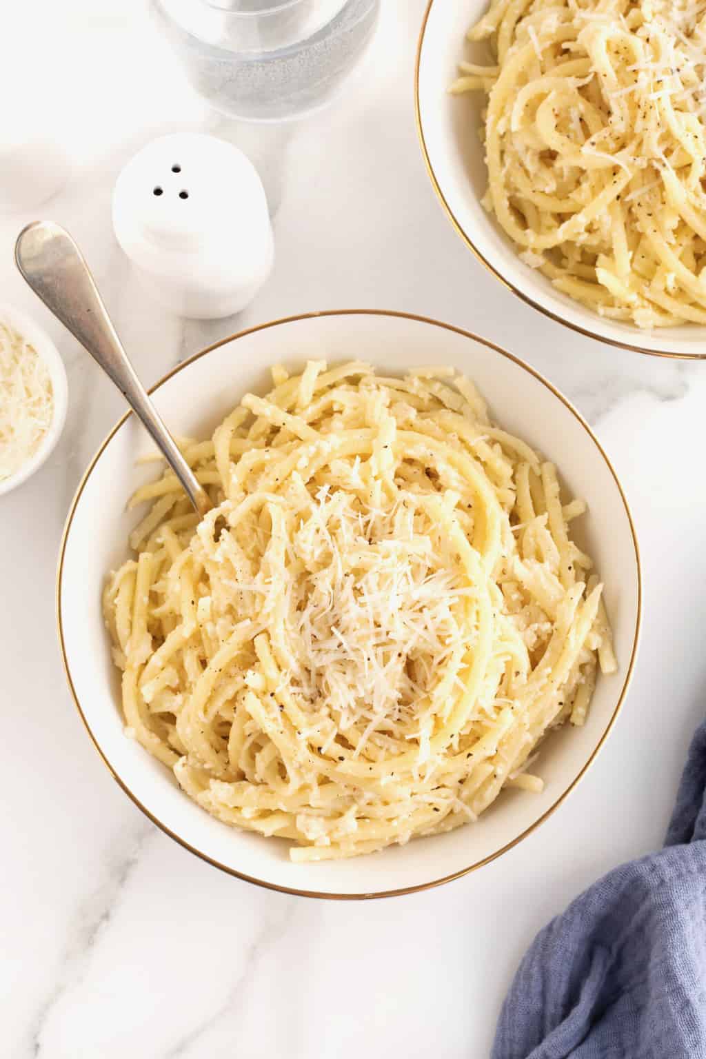 Quick and Easy Cacio e Pepe - The BakerMama