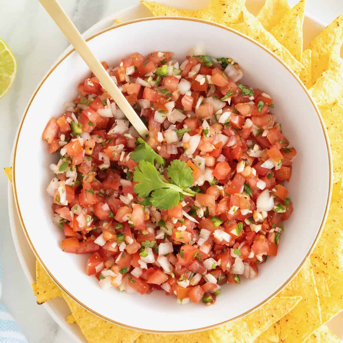 Classic Pico de Gallo - The BakerMama