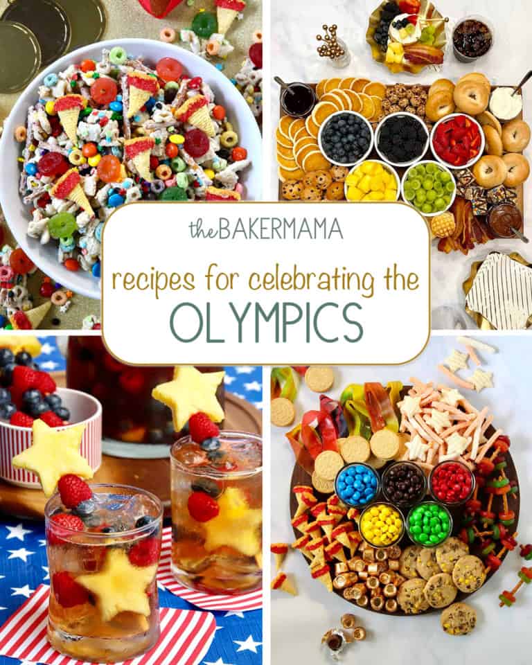 Recipes for Celebrating the Olympics - The BakerMama