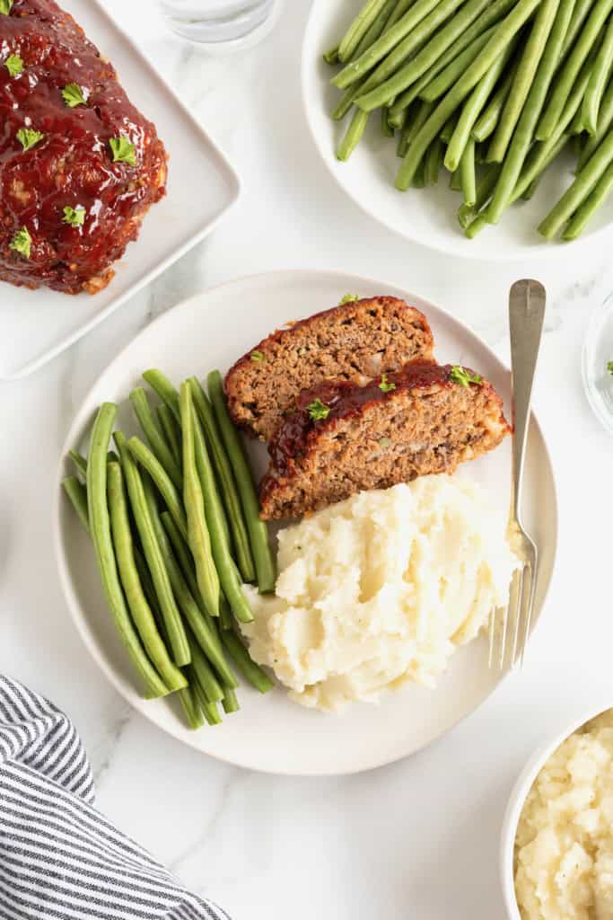 Classic Meatloaf - The BakerMama
