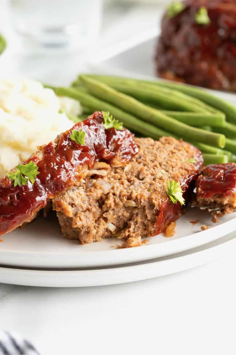 Classic Meatloaf - The BakerMama