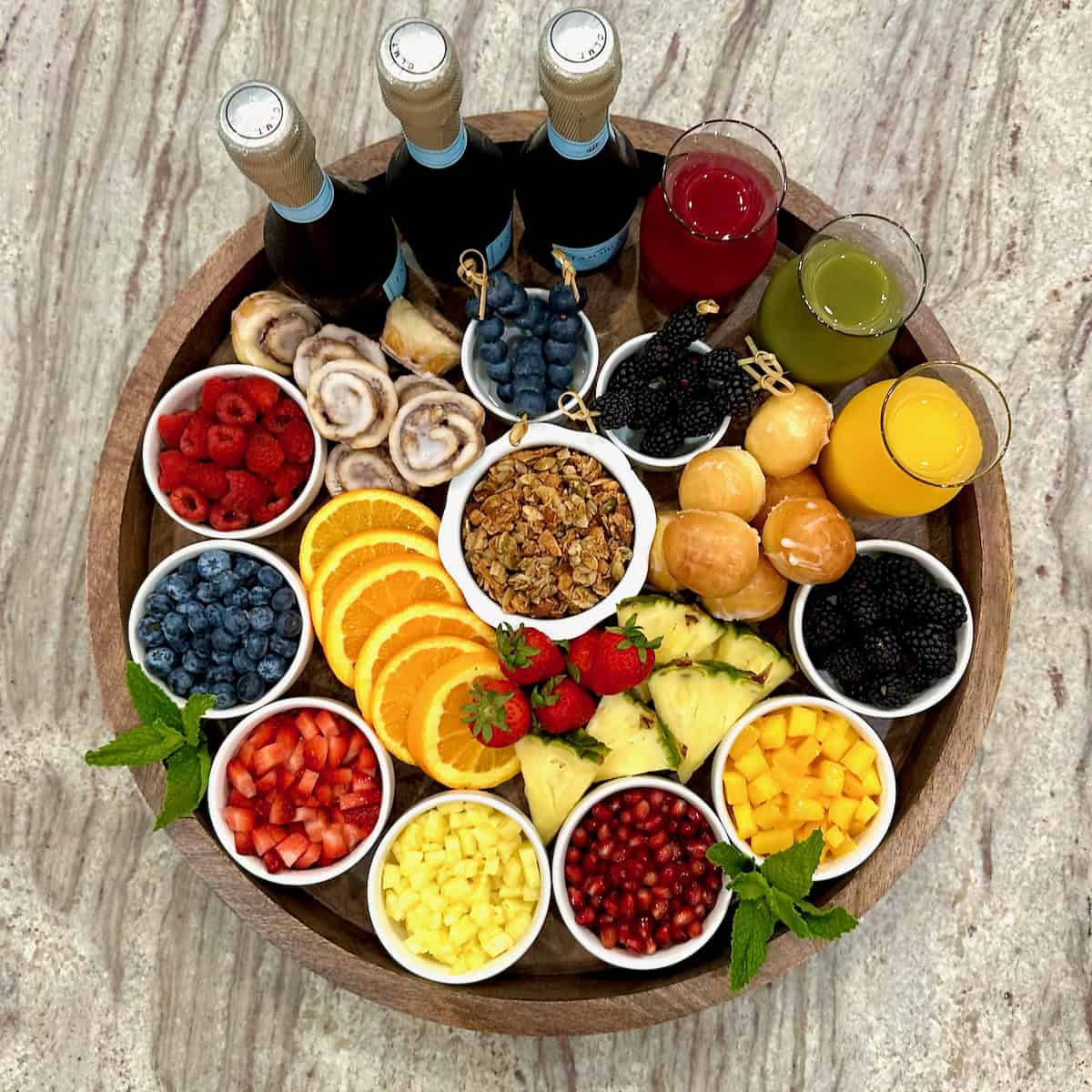 Mimosa Board - The BakerMama