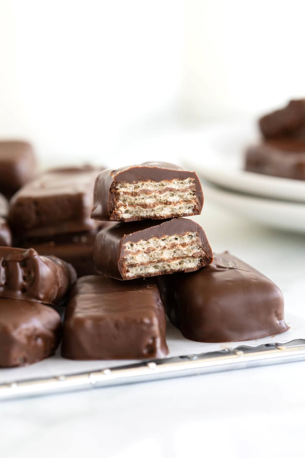 Easy Homemade KitKat Bites - The BakerMama