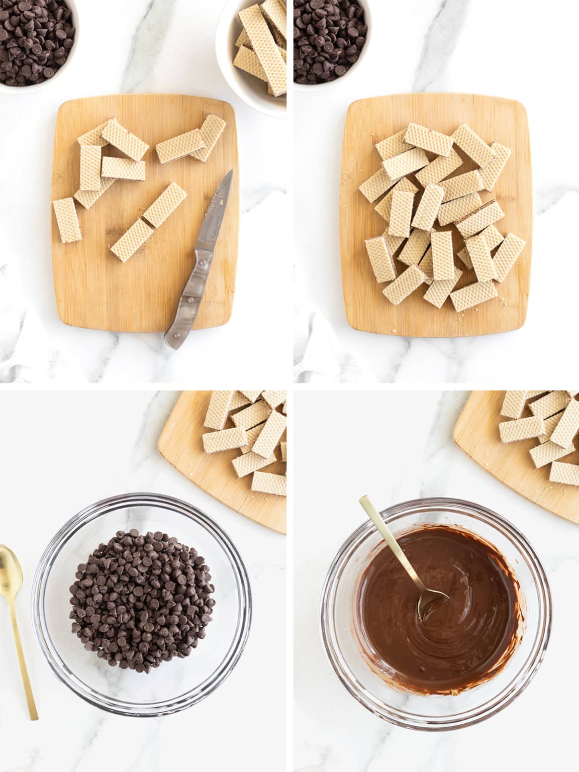 Easy Homemade KitKat Bites - The BakerMama