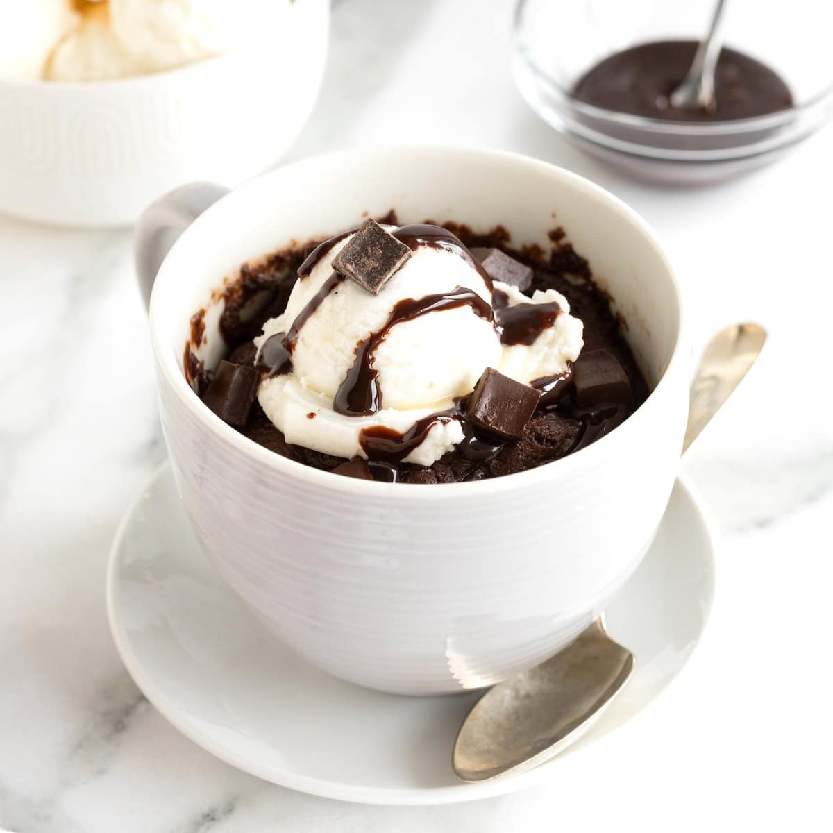 Microwave Brownie in a Mug