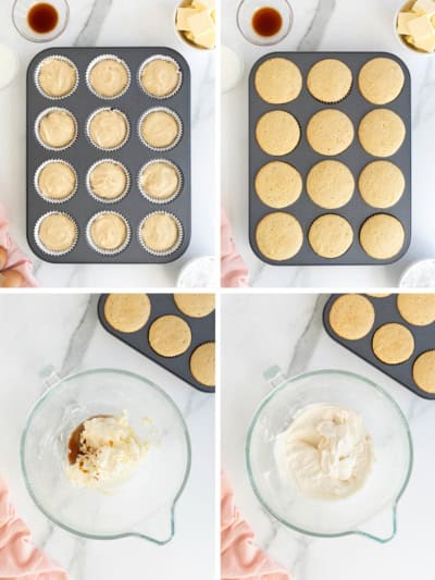 Classic Vanilla Cupcake Recipe - The BakerMama
