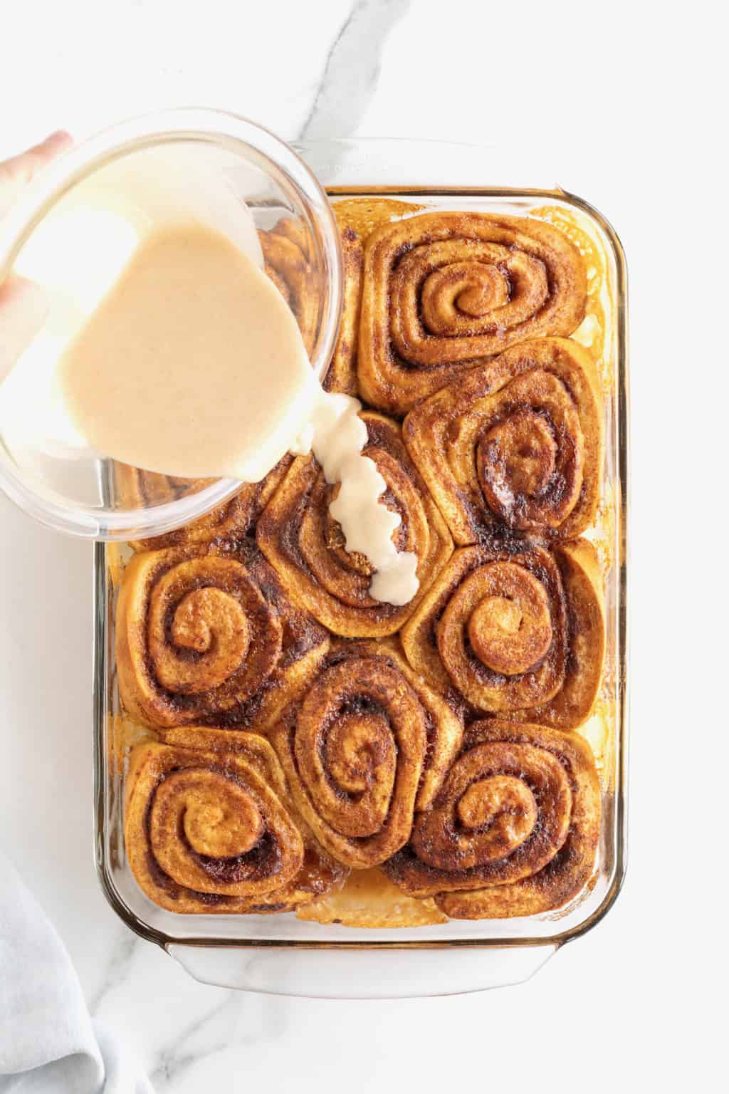 Canned Cinnamon Roll Hack - The BakerMama