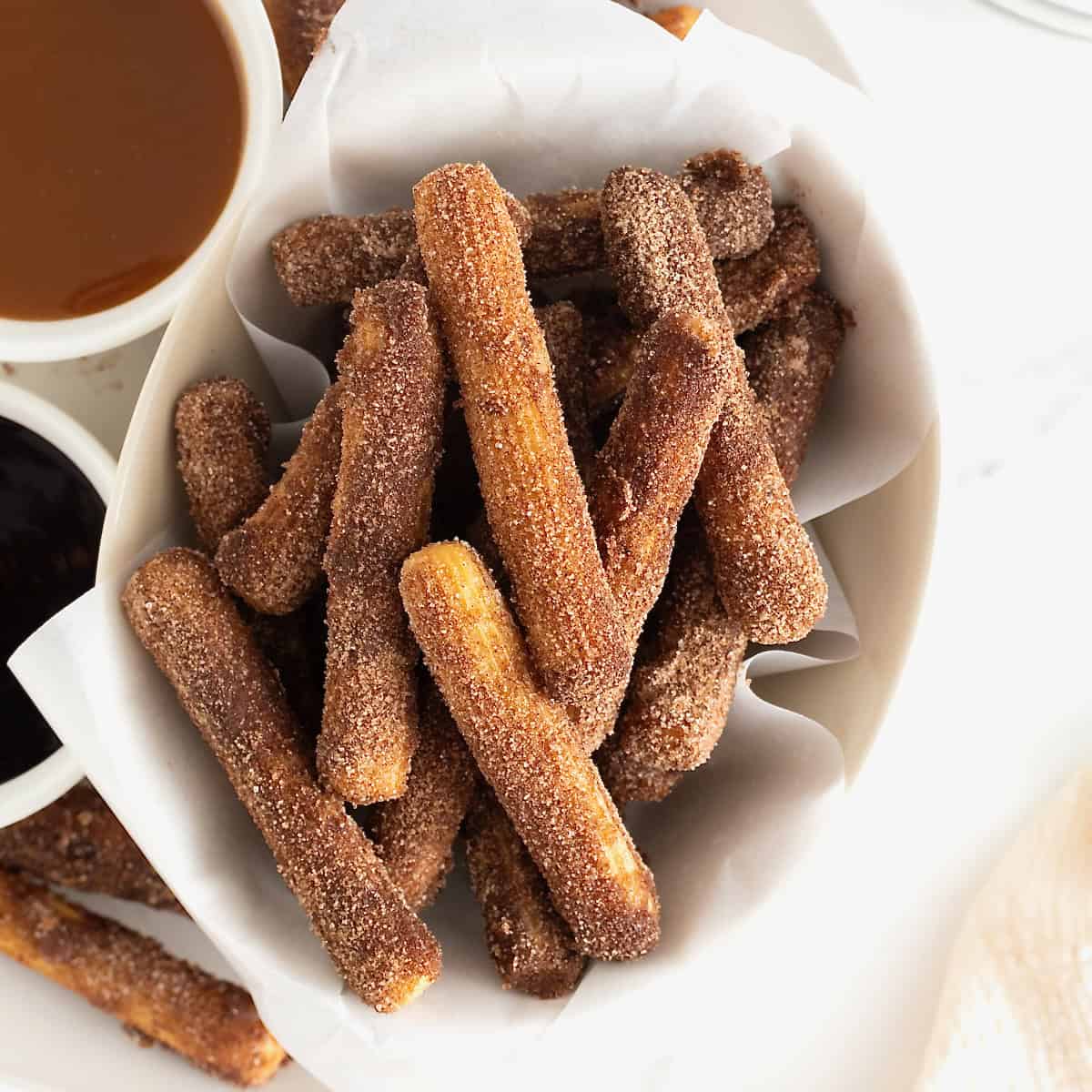 Baked Churros - The BakerMama