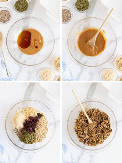 No-Bake Power Bars - The BakerMama