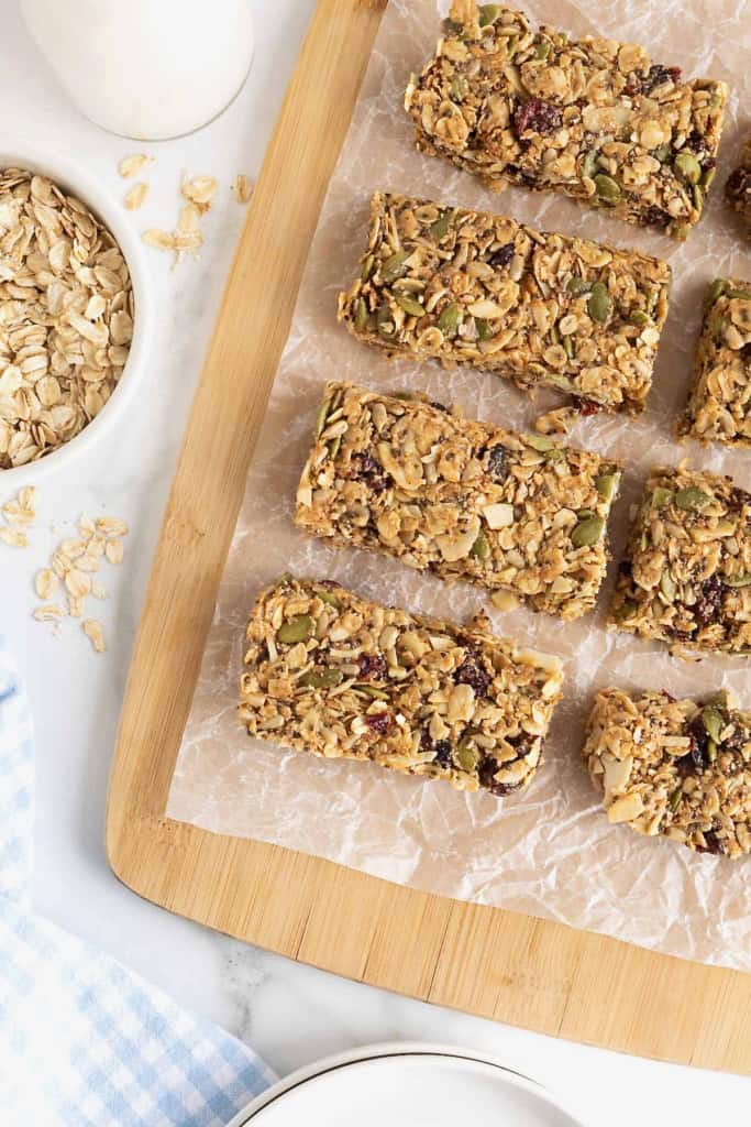 No-Bake Power Bars - The BakerMama
