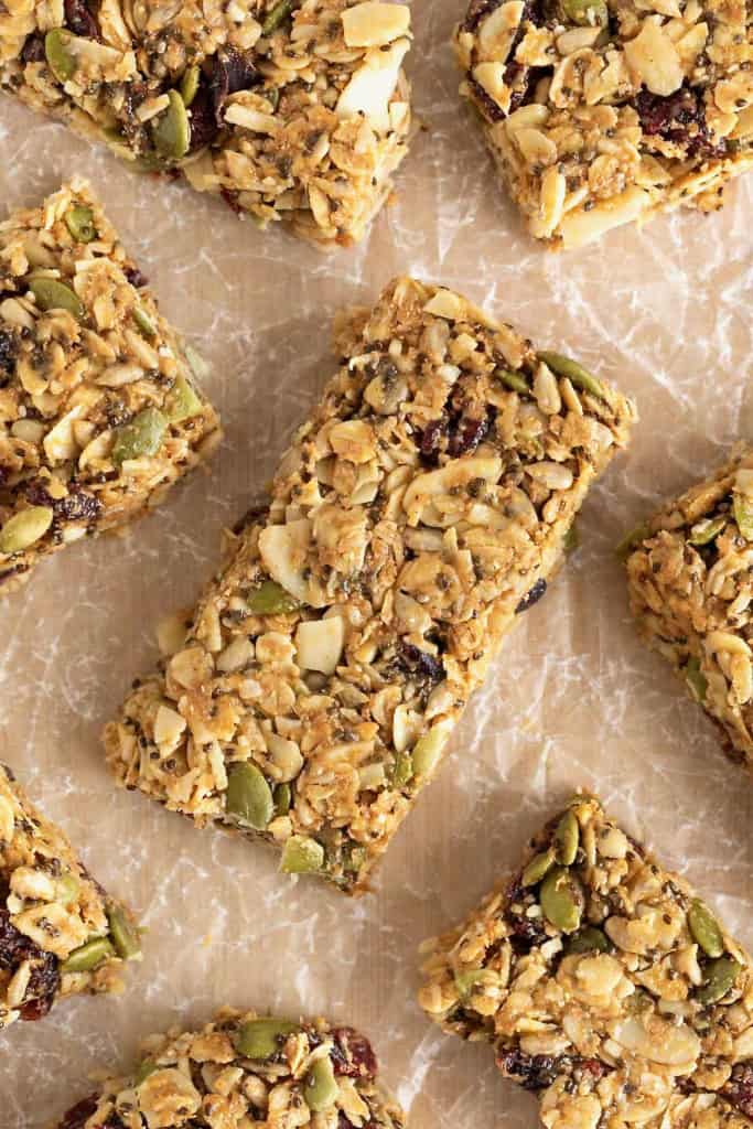 No-Bake Power Bars - The BakerMama