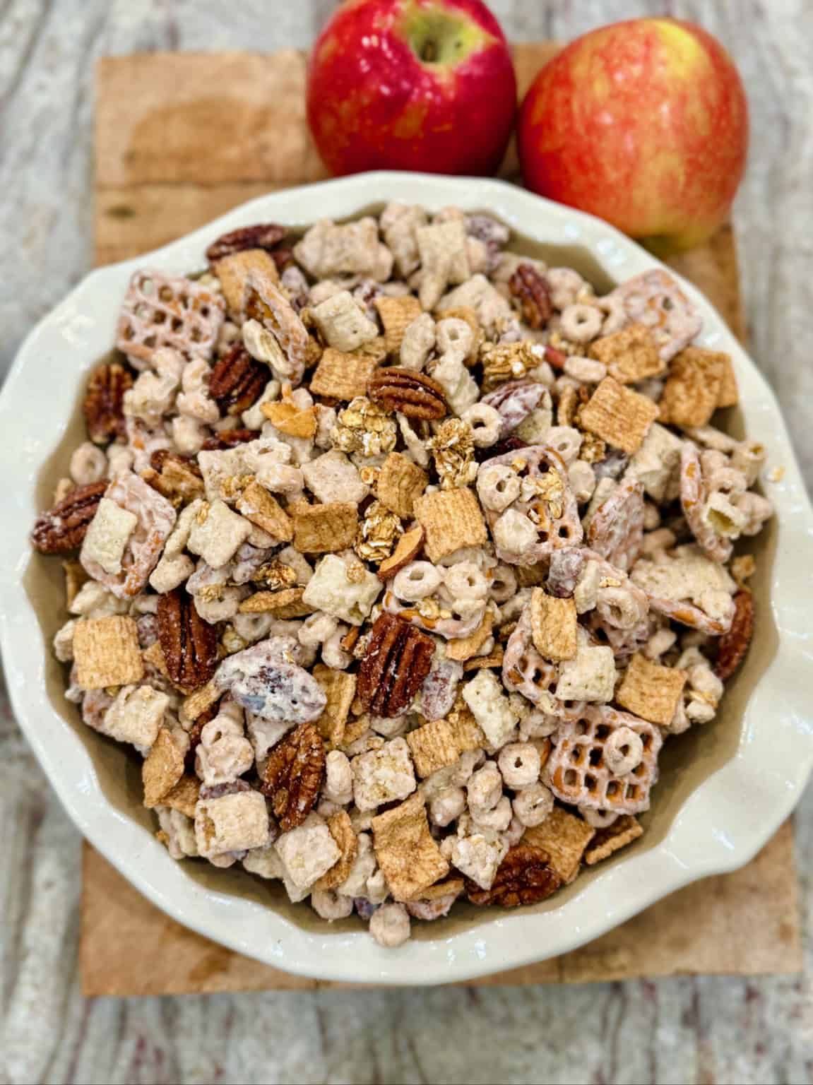 Apple Pie Snack Mix - The BakerMama