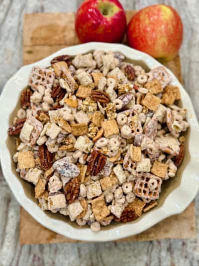 Apple Pie Snack Mix - The BakerMama