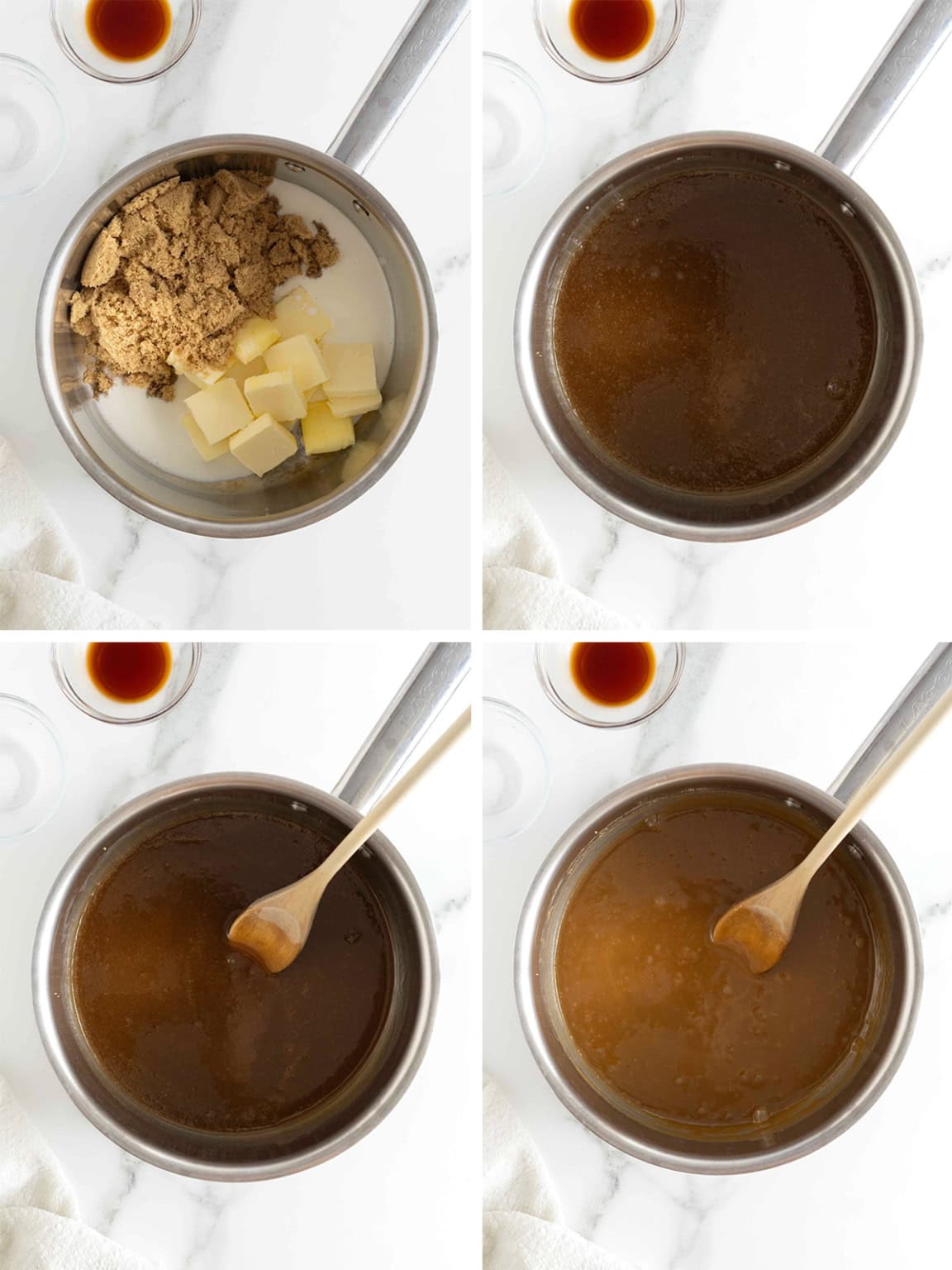 How to Make Simple Caramel Sauce - The BakerMama